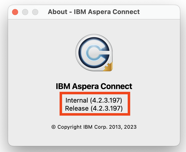 Upgrade IBM Aspera Connect – Amazon Studios Technology