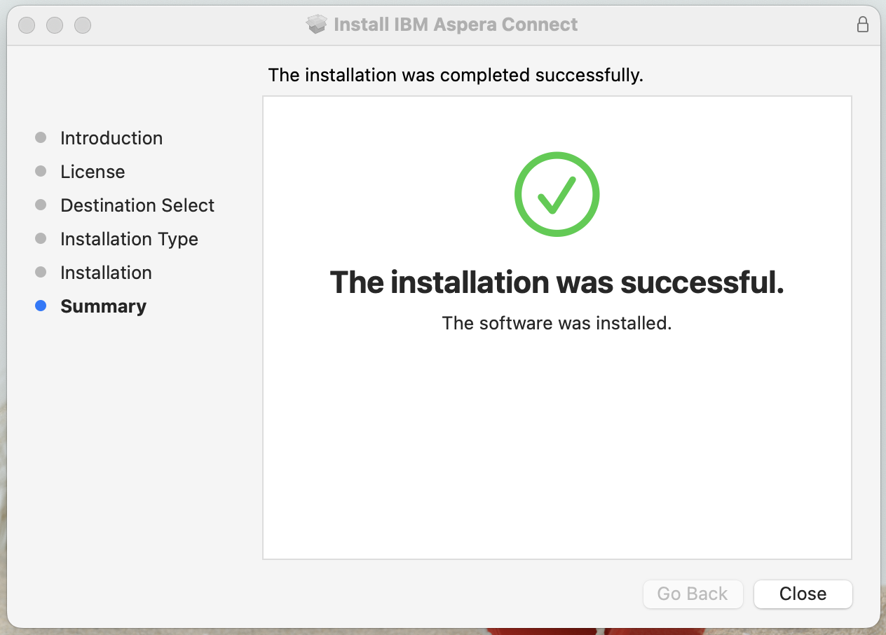 Upgrade IBM Aspera Connect – Amazon Studios Technology
