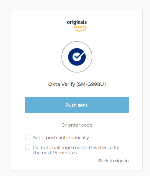 Okta Password Reset – Amazon Studios Technology