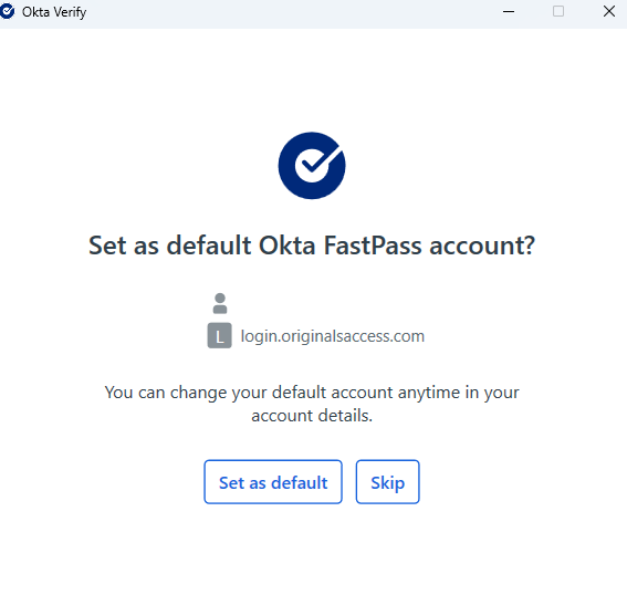 Connecting Okta Verify on a Computer – Amazon Studios Technology